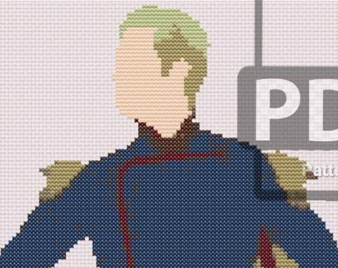 The Boys - Homelander Cross Stitch Pattern - Etsy