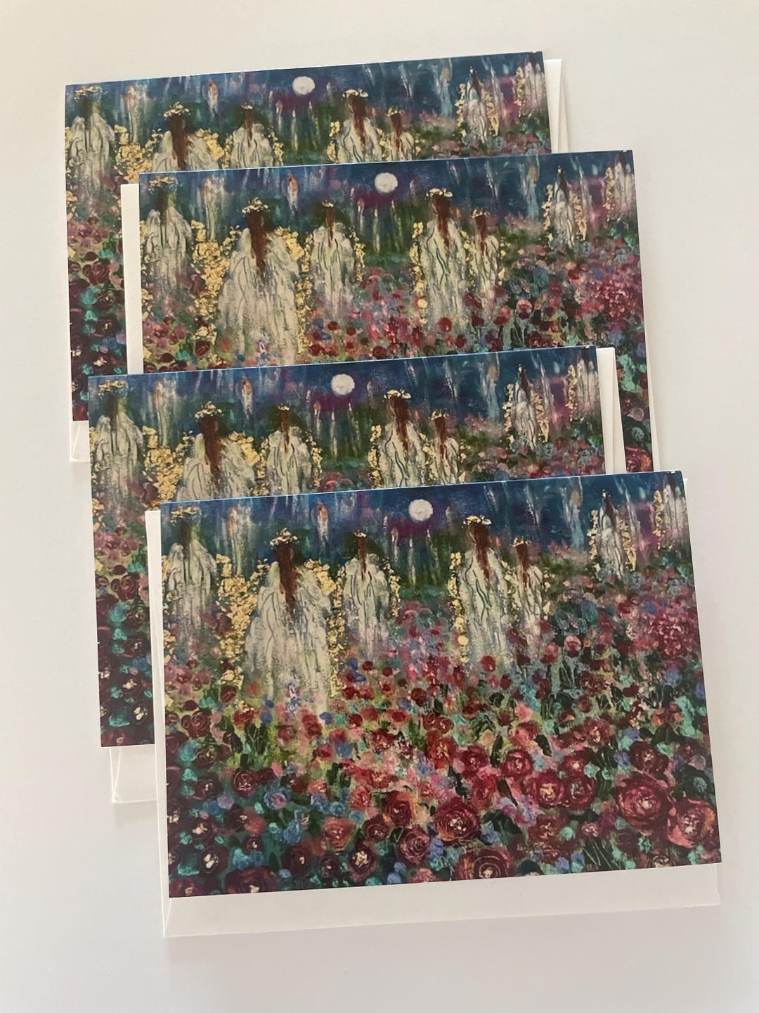 Cards Blank Stationery Note Cards Angel Cards Spiritual Cards Blank ...