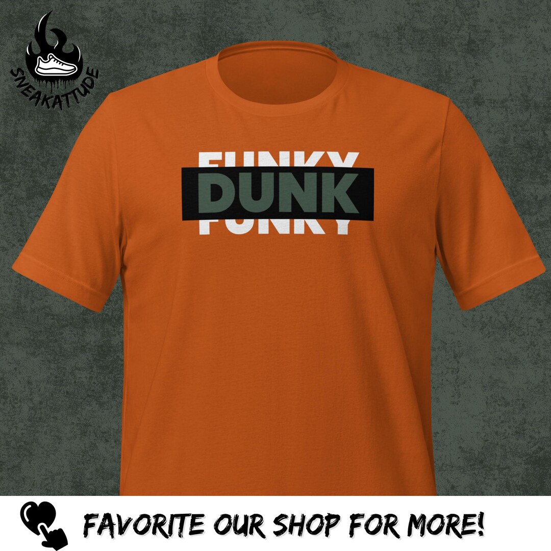 Dunk Low Ceramic, Funky Dunk 2 T-shirt, Black Nori, Sneakattude - Etsy