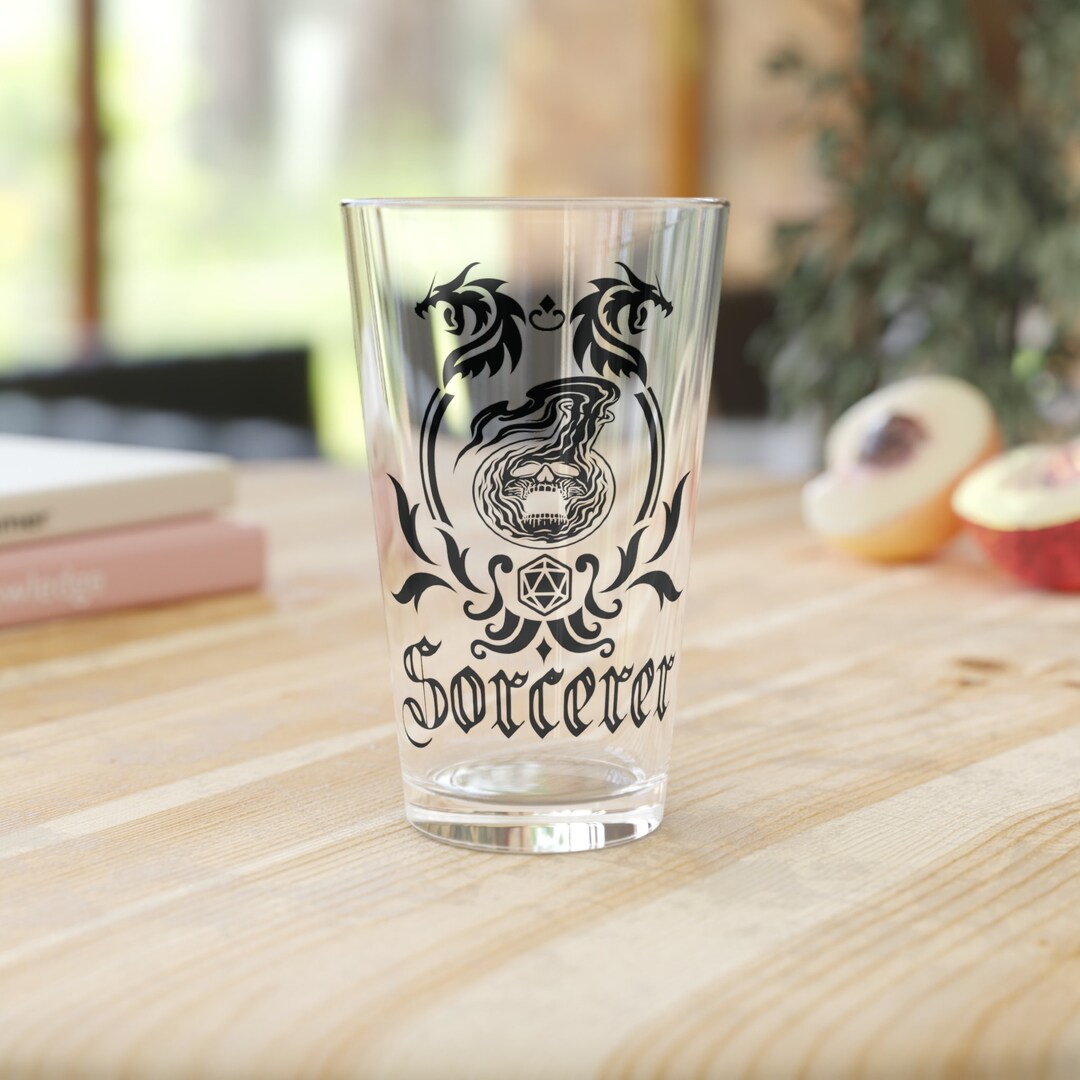 Arcane Elixir: Sorcerer Pint Glass - Etsy