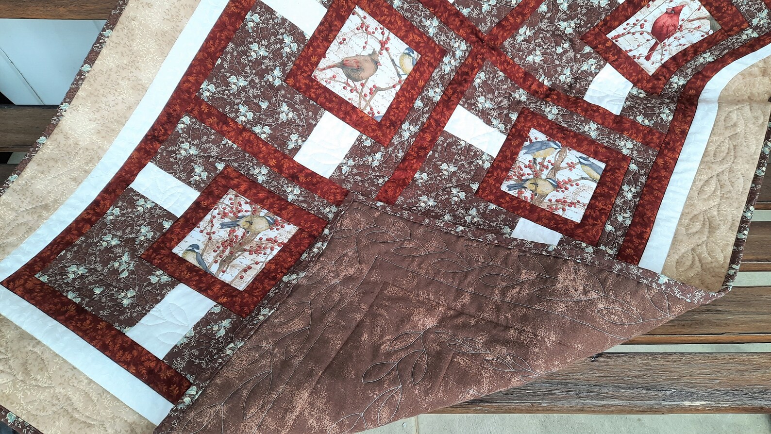 Bird Themed Quilted Wall Hanging - Etsy