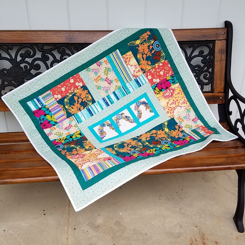 Modern Quilt Wall Hanging - Etsy