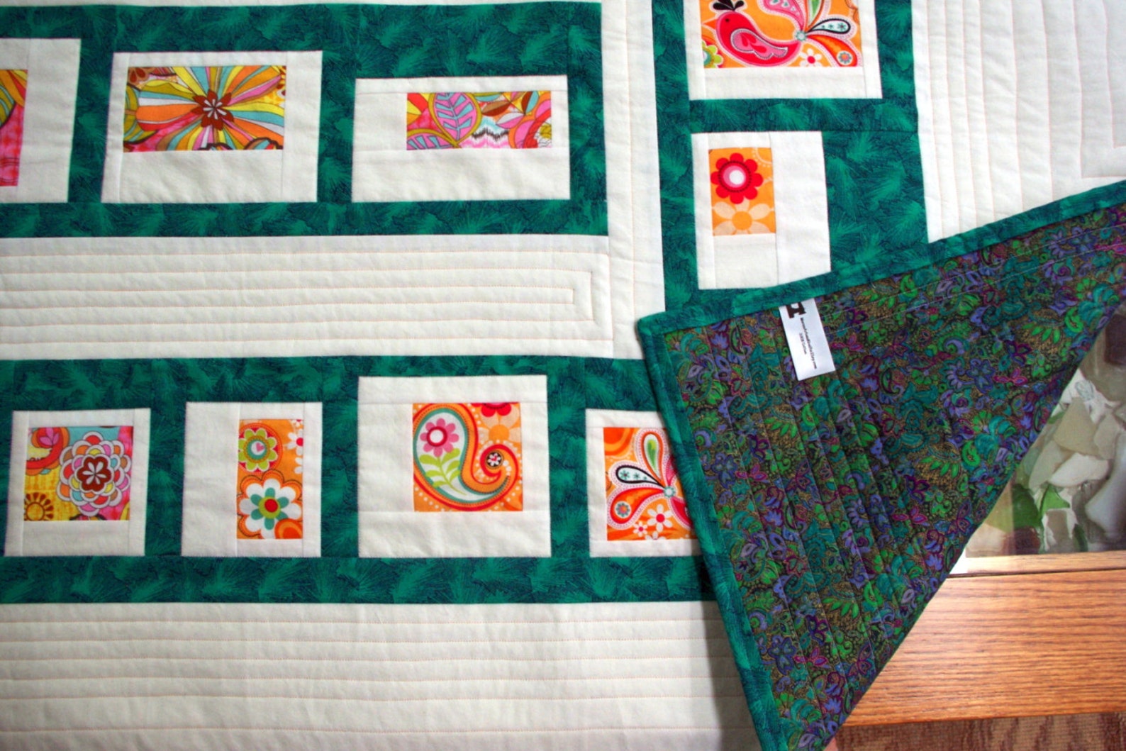 Modern Contemporary Quilted Wall Hanging Handmade Art Quilt - Etsy
