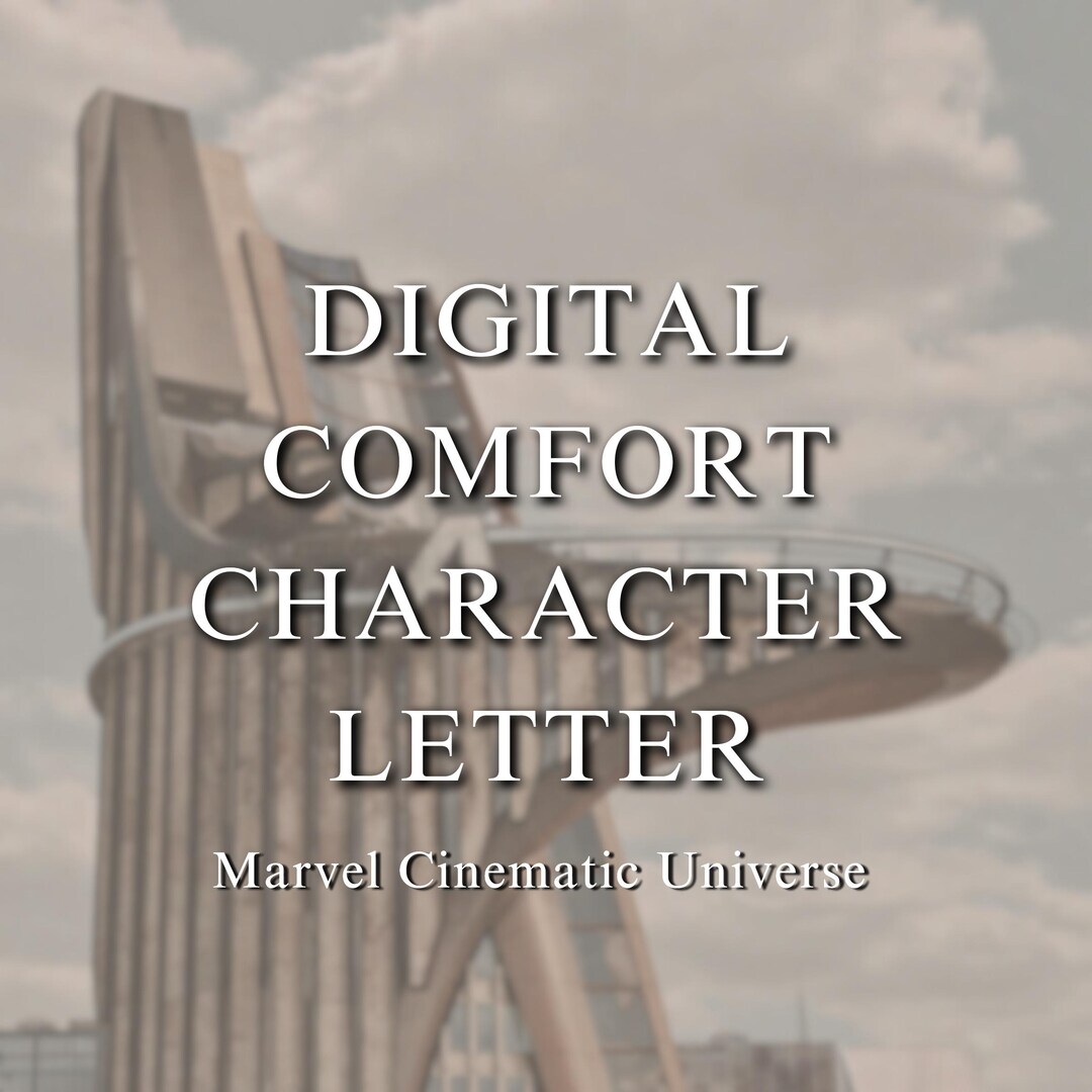 MCU Custom Digital Comfort Letter - Etsy Australia