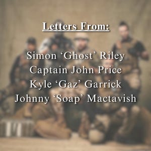 COD: MW2 Custom Digital Comfort Letter - Etsy