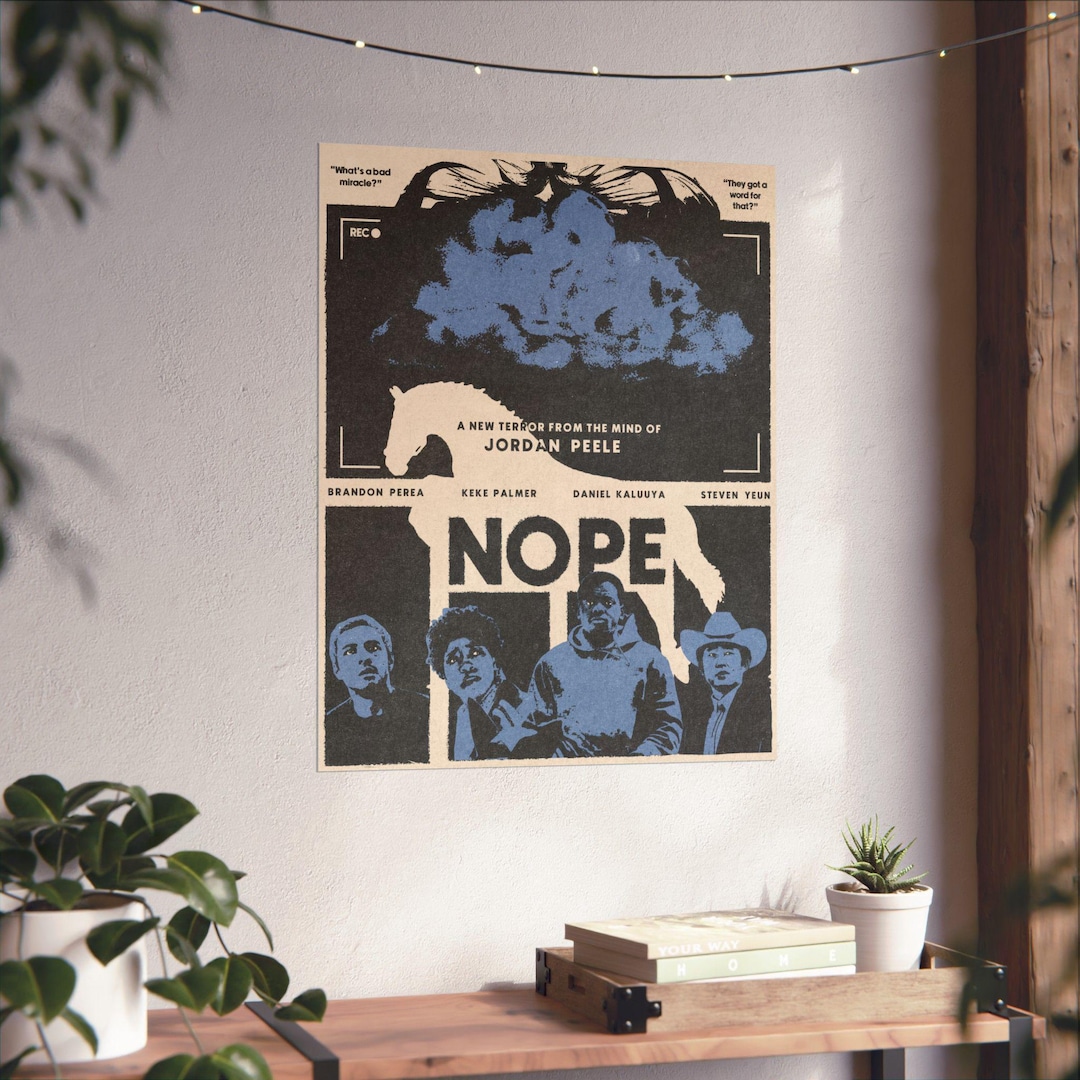 Nope Poster - Etsy