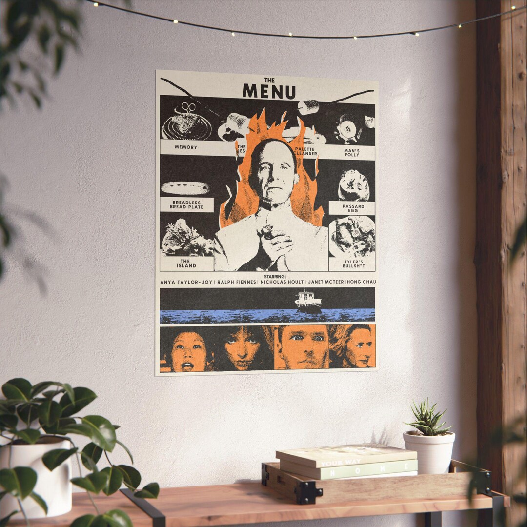 The Menu Poster - Etsy