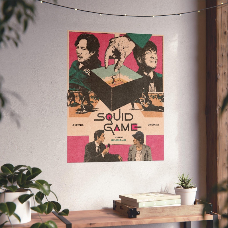 Squids Game Poster - Etsy