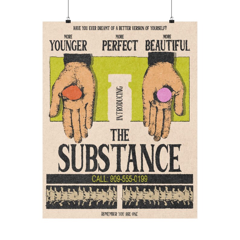The Substance Poster - Etsy