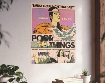 Poor Things - Limited Edition Alternative Movie Poster | 24 X 36 | Film ...