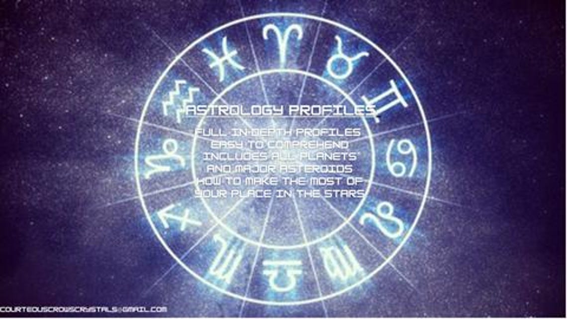 Full Zodiac Profile - in Depth Guide to Your Astrology Placements - Etsy