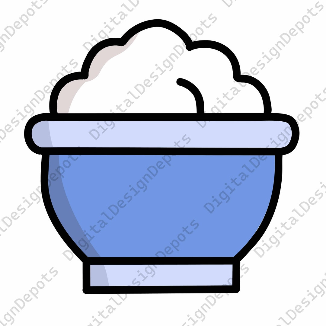Cottage Cheese Icon SVG, PNG and JPG Colored - Etsy