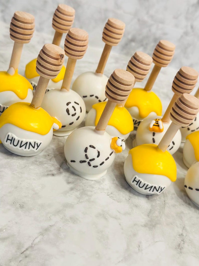 Honey Bee Treat Package, Winnie the Pooh, Cake Pops, Pretzels, Oreos ...
