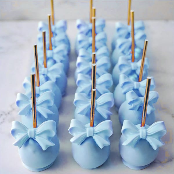 Blue Cake Pops - Etsy