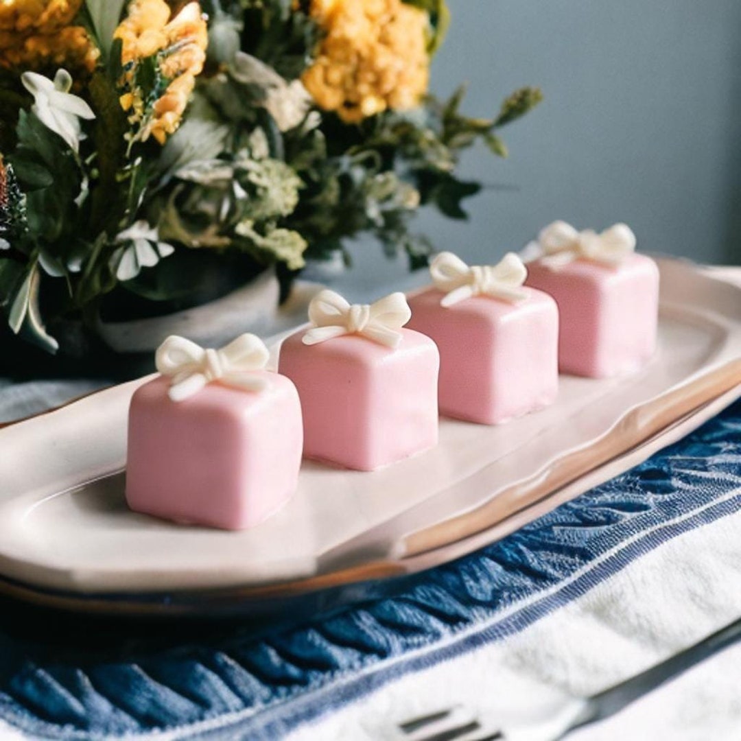 1 Dozen Petit Fours. Tea Cakes for Birthdays, Baby Showers, Bridal Showers, Weddings, Mother's ...