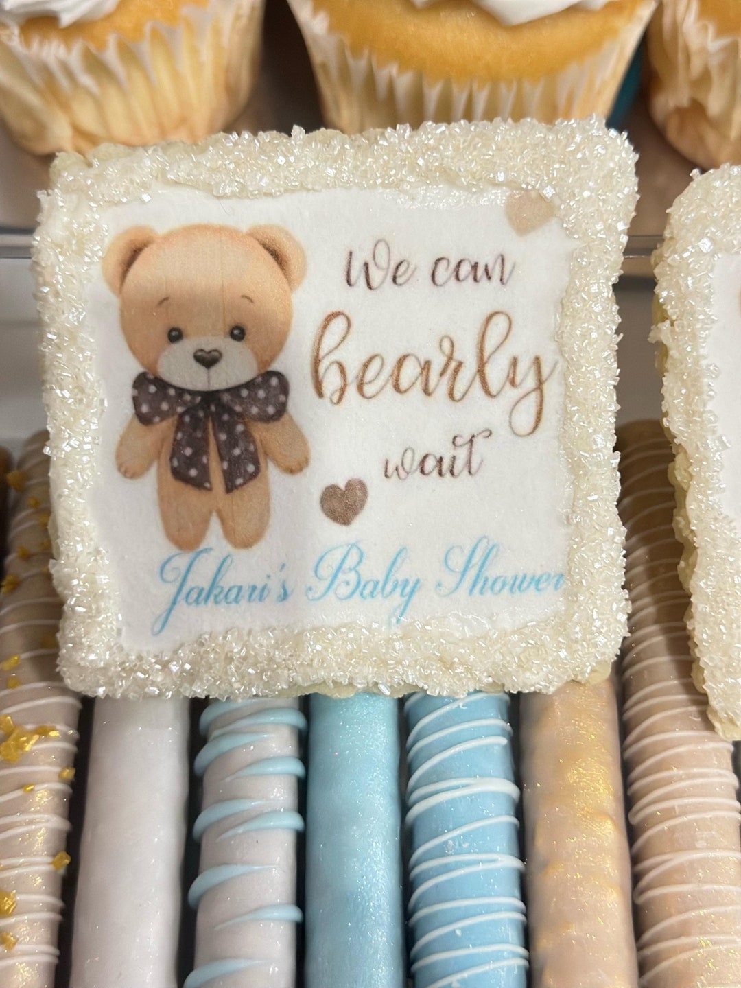 Custom Shortbread Cookies With Custom Photo, Party Favors, Bridal ...
