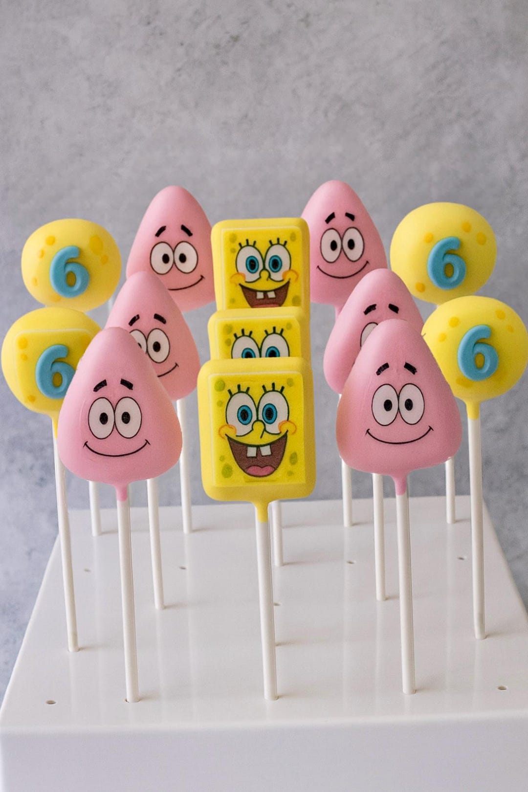 Spongebob Cake Pops, Birthday Party Favors, 1 Dozen - Etsy