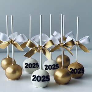 1 Dozen Graduation Cake Pops: Custom School Colors; for Graduations ...