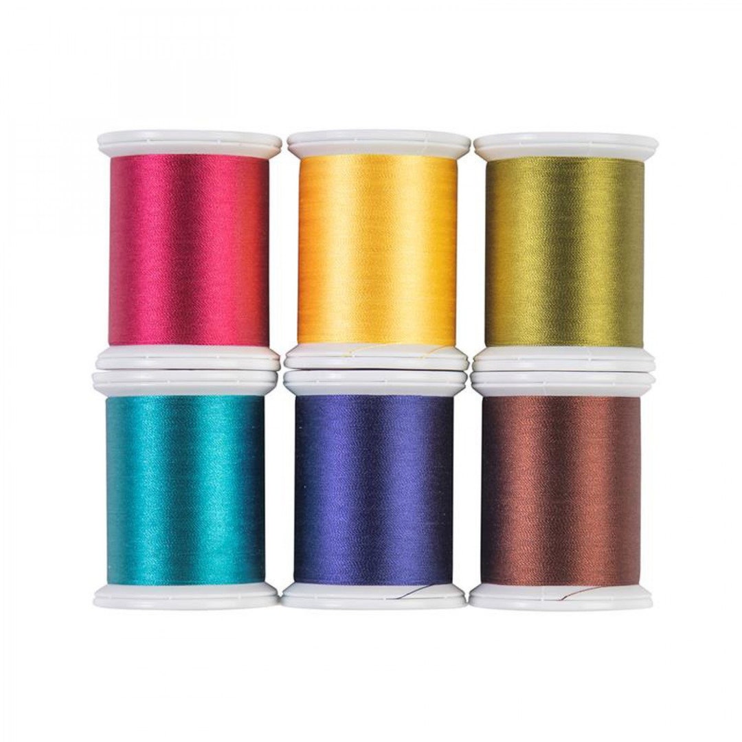Kimono Silk 6-spool Thread Set Summer Collection by Superior Threads - Etsy