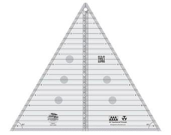 Creative Grids 60 Degree 8-inch Triangle Quilt Ruler CGRT60 | Etsy