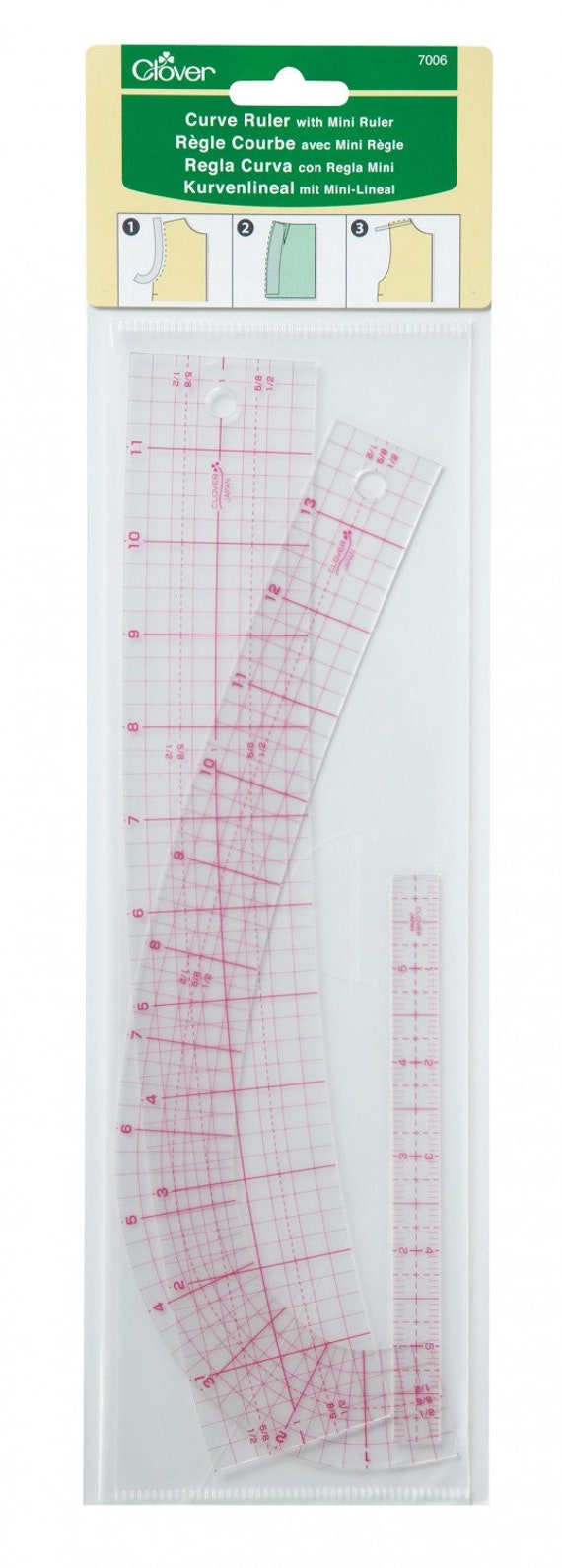 Clover Curve Ruler Set - Etsy