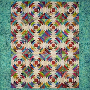 Tropical Fruit Quilt Pattern by Jean Ann Wright for Cut Loose Press - Etsy