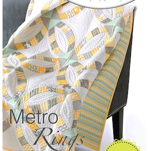 Metro Rings Quilt Pattern by Jenny Pedigo of Sew Kind of Wonderful - Etsy