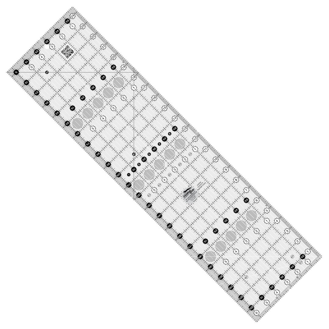Creative Grids 6-1/2-inch X 24-1/2-inch Quilt Ruler (CGR24) - Etsy