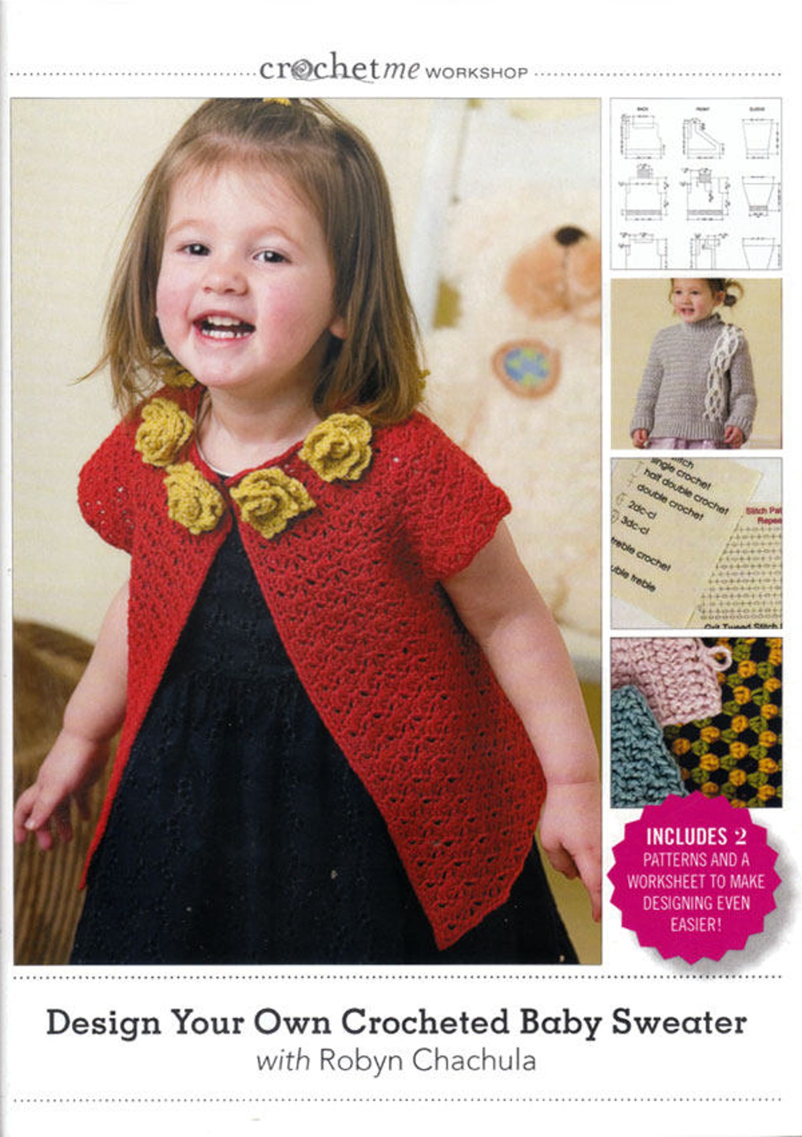 Design Your Own Crocheted Baby Sweater With Robyn Chachula - Etsy