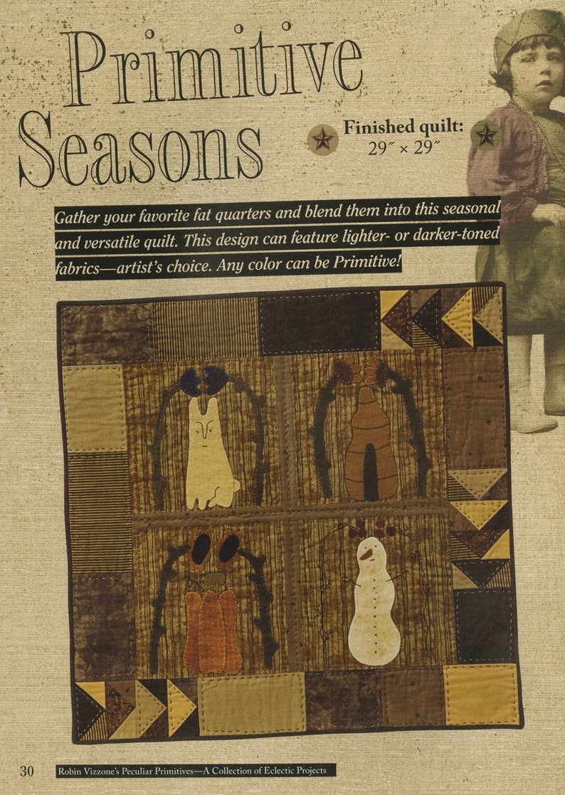 Robin Vizzone's Peculiar Primitives A Collection of - Etsy