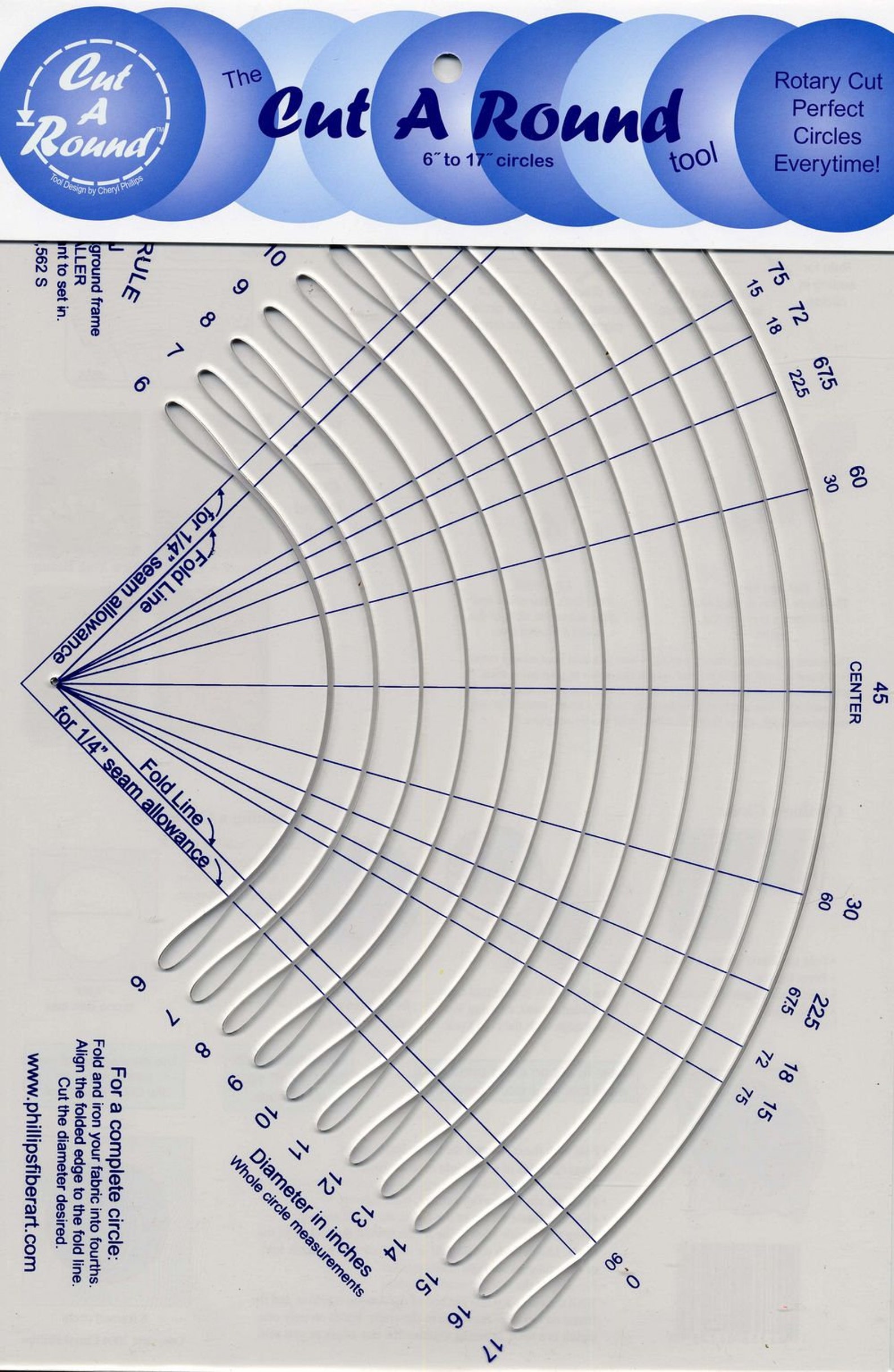 The Cut A Round Tool 6 17 Circle Cutter From | Etsy