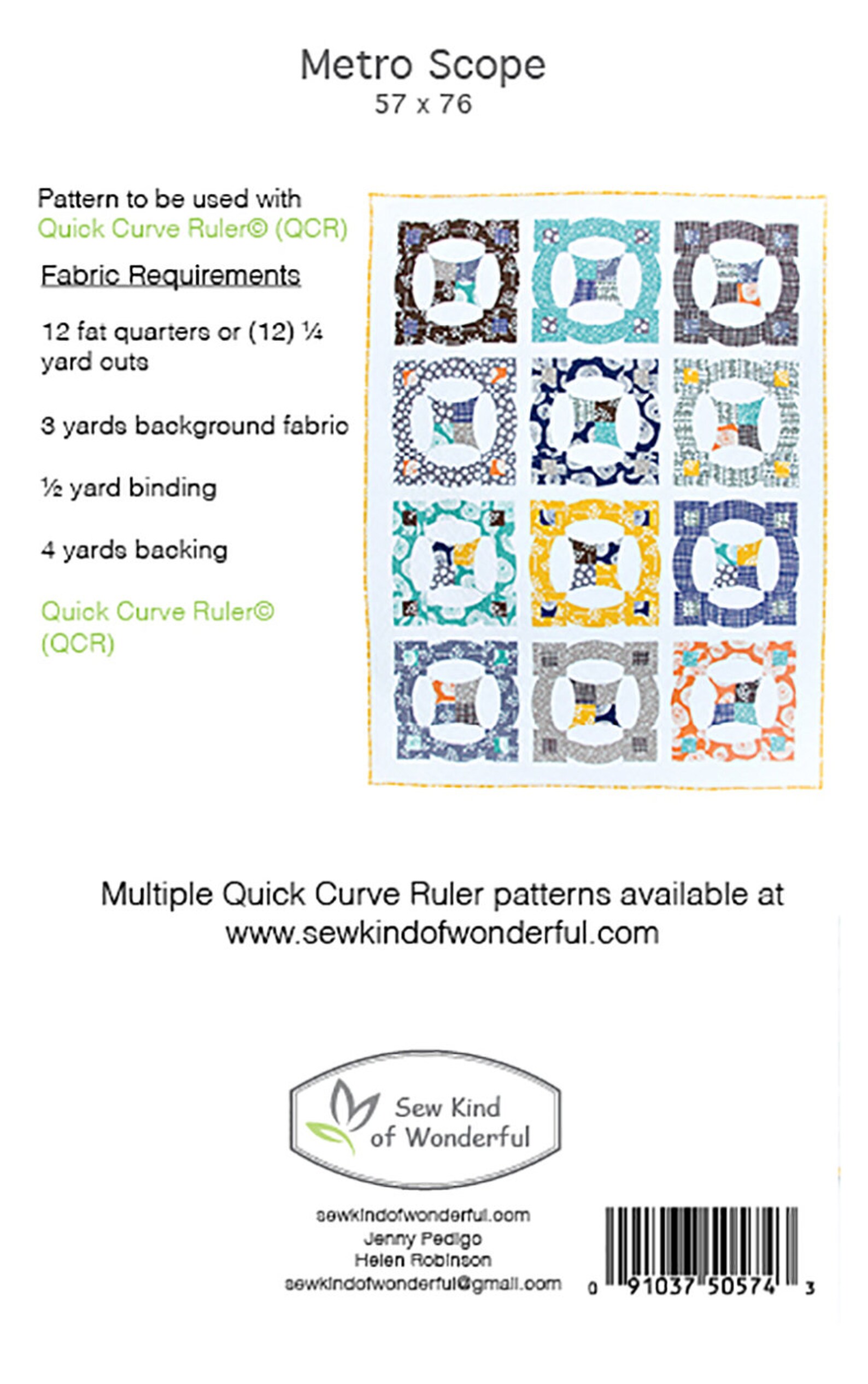 Metro Twist Quilt Pattern by Jenny Pedigo of Sew Kind of Wonderful - Etsy