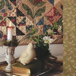 In Full Bloom Applique Quilt Pattern Book by Barb Adams and Alma Allen ...