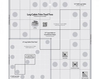 12 Inch Log Cabin - Etsy