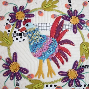 Of A Feather - Applique, Embroidery, and Quilt Pattern Book by Sue ...