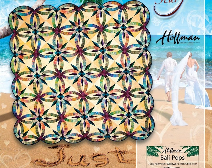 Bali Wedding Star foundation Paper Piecing Quilt Pattern & - Etsy