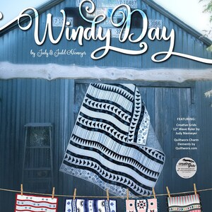 Windy Day Pattern Book: Featuring the Creative Grids 12-inch Wave Ruler ...