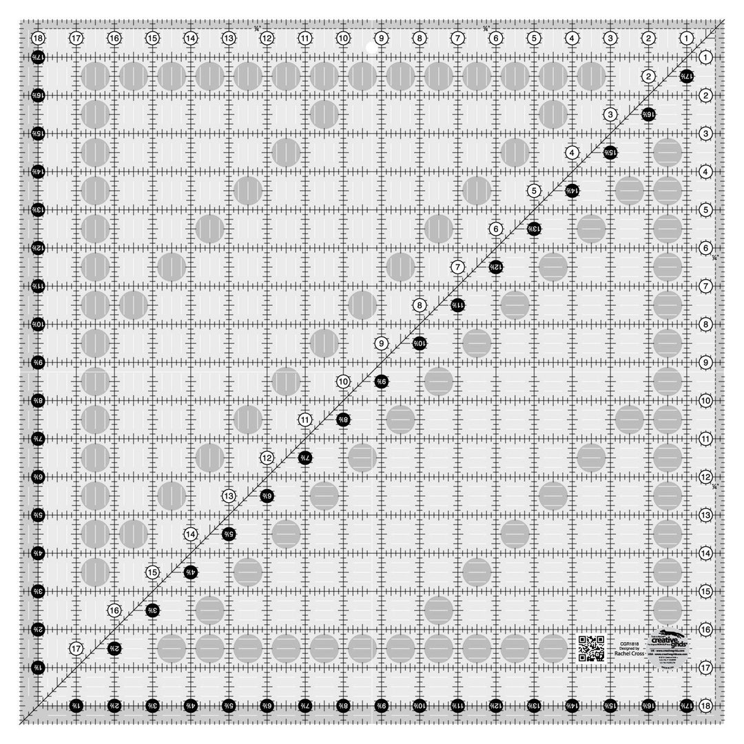 Creative Grids 18-1/2-inch Square Quilt Ruler (CGR1818) - Etsy