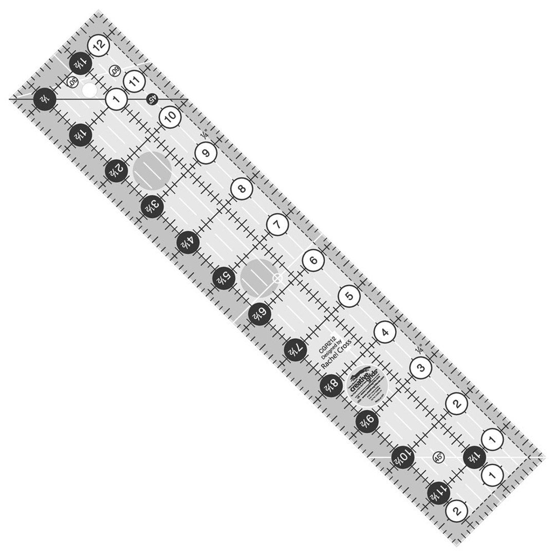 Creative Grids 2-1/2-inch X 12-1/2-inch Quilt Ruler (CGR212) - Etsy