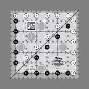 Creative Grids 6-1/2-inch Square Quilt Ruler CGR6 - Etsy