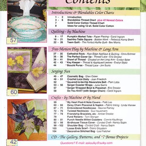 Fun With Sulky Blendables and Solid Cotton Threads - Etsy