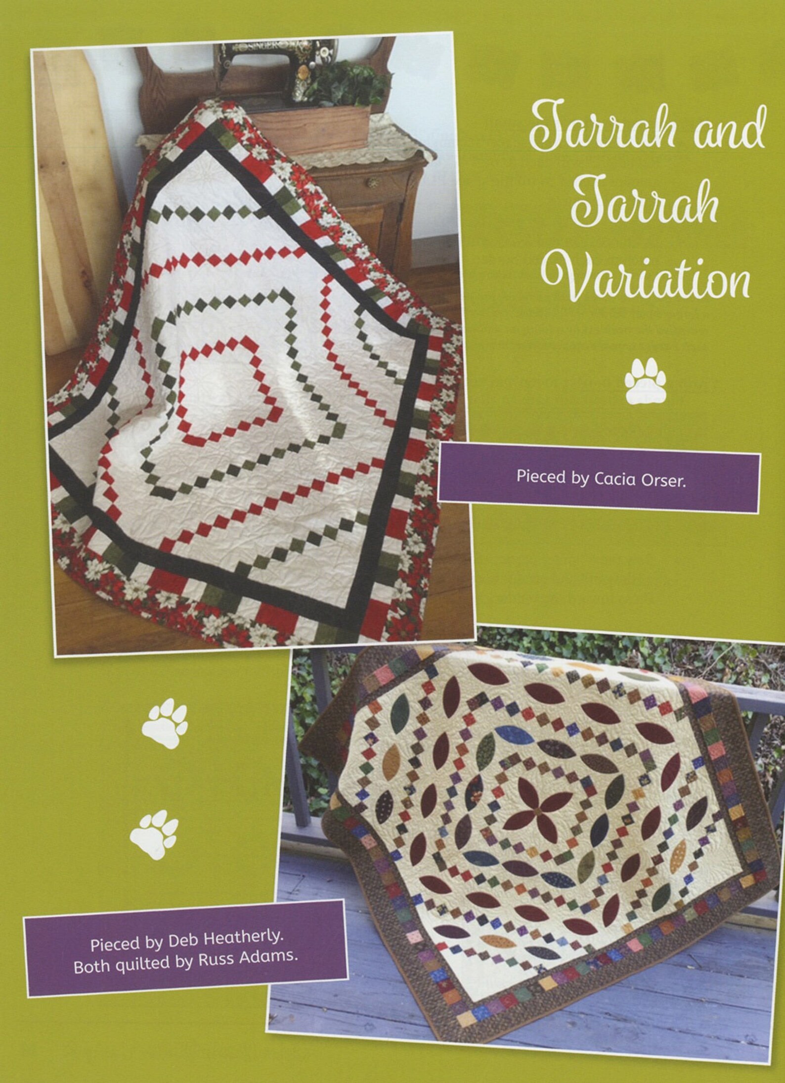 Deb's Cats N Quilts Presents 4-Patch Panache: 9 Patterns | Etsy