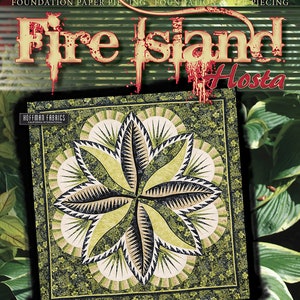 Fire Island Hosta Paper Piecing Quilt Pattern - Etsy