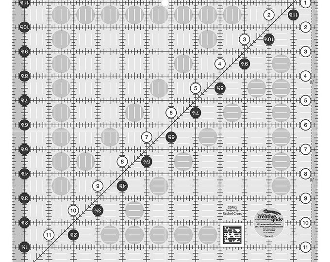 Creative Grids 15-1/2-inch Square Quilt Ruler CGR15 - Etsy