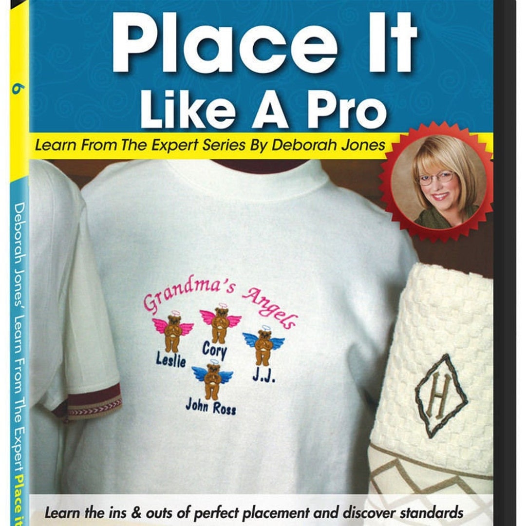 Place It Like A Pro Machine Video on DVD With Eileen Roche for Designs ...