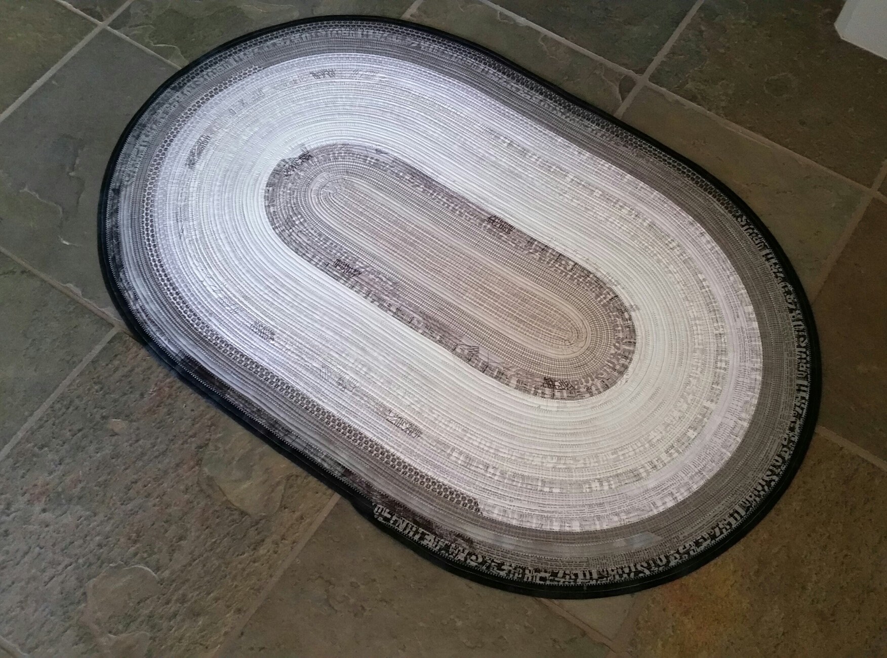 Jelly Roll Rug Sewing Pattern by R. J. Designs: Make a 30 Inch | Etsy