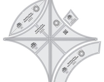 Double Wedding Ring Template Set - Etsy