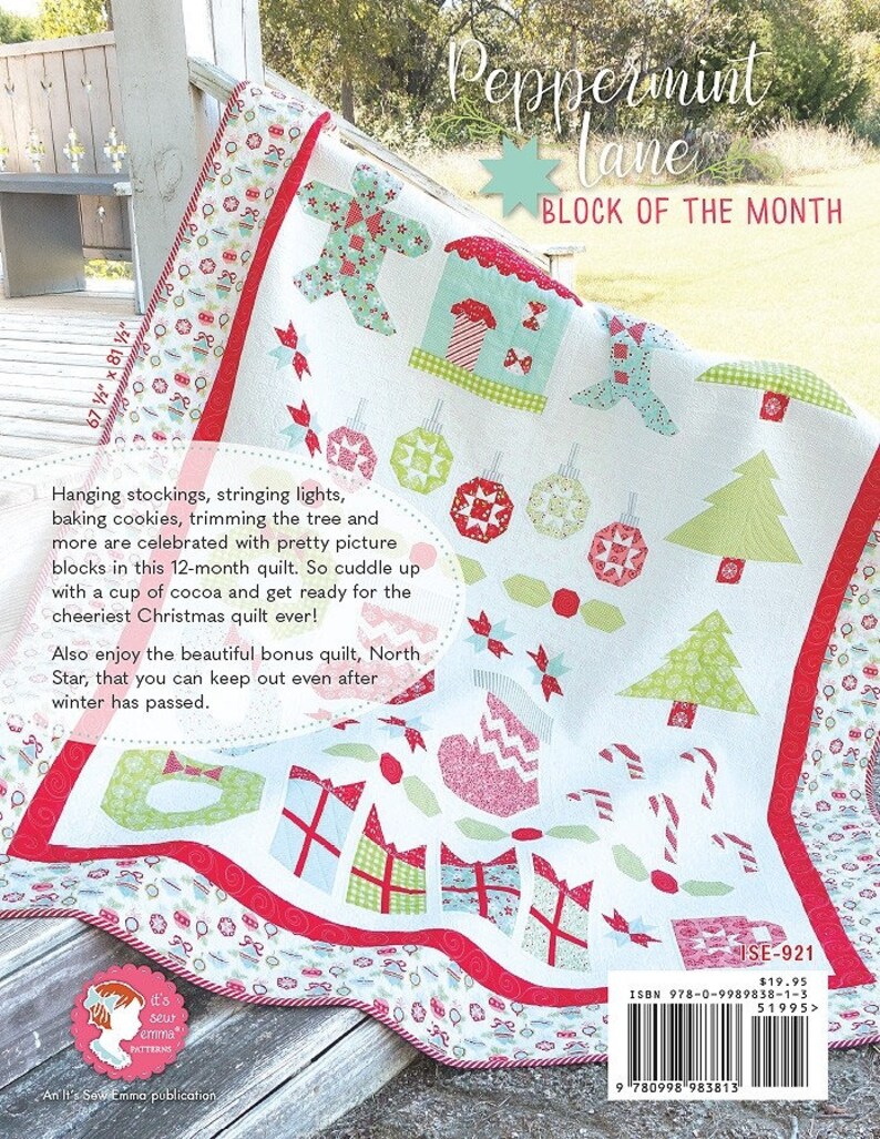 Peppermint Lane Block of the Month - Etsy