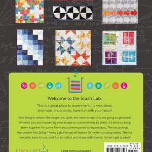 String Theory by Stash Lab Quilts: 6 Modern Scrappy Quilt Projects and ...
