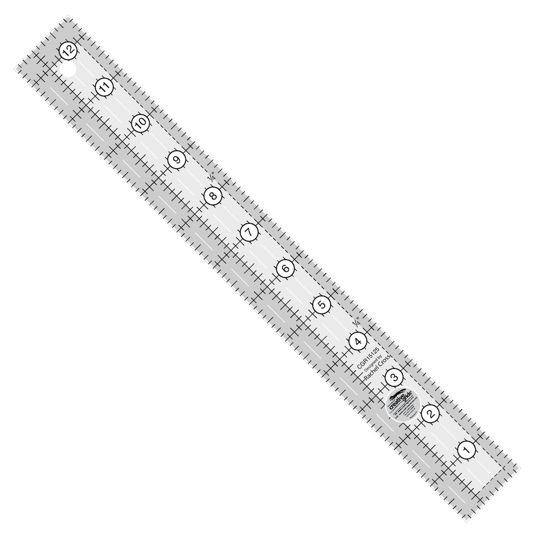 Creative Grids 1-1/2-inch X 12-1/2-inch Quilt Ruler (CGR15125) - Etsy